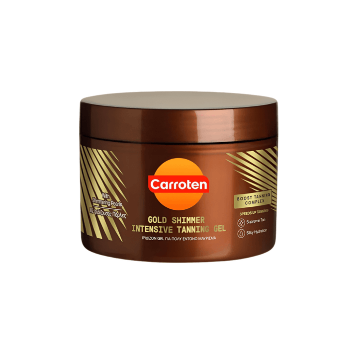 Gold Shimmer Intensive Tanning Gel – Carroten